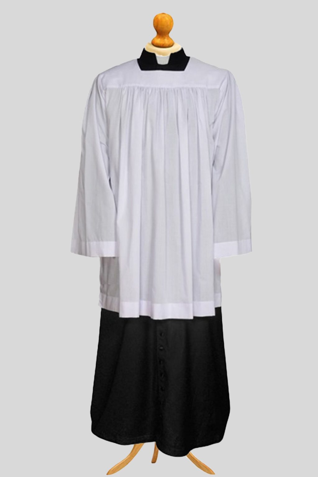 Classic Black Priest Cassock - Holy Clergy