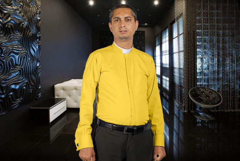 What is preacher Collar Shirts.