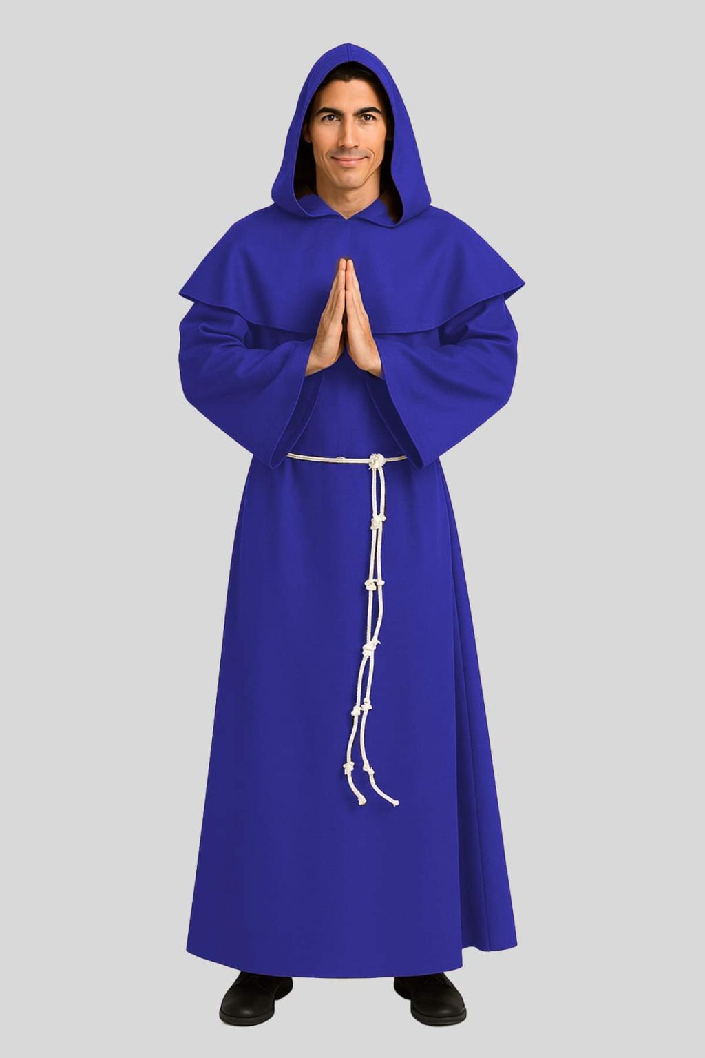 Franciscan Monk Habit with Removeable Hood - Holy Clergy