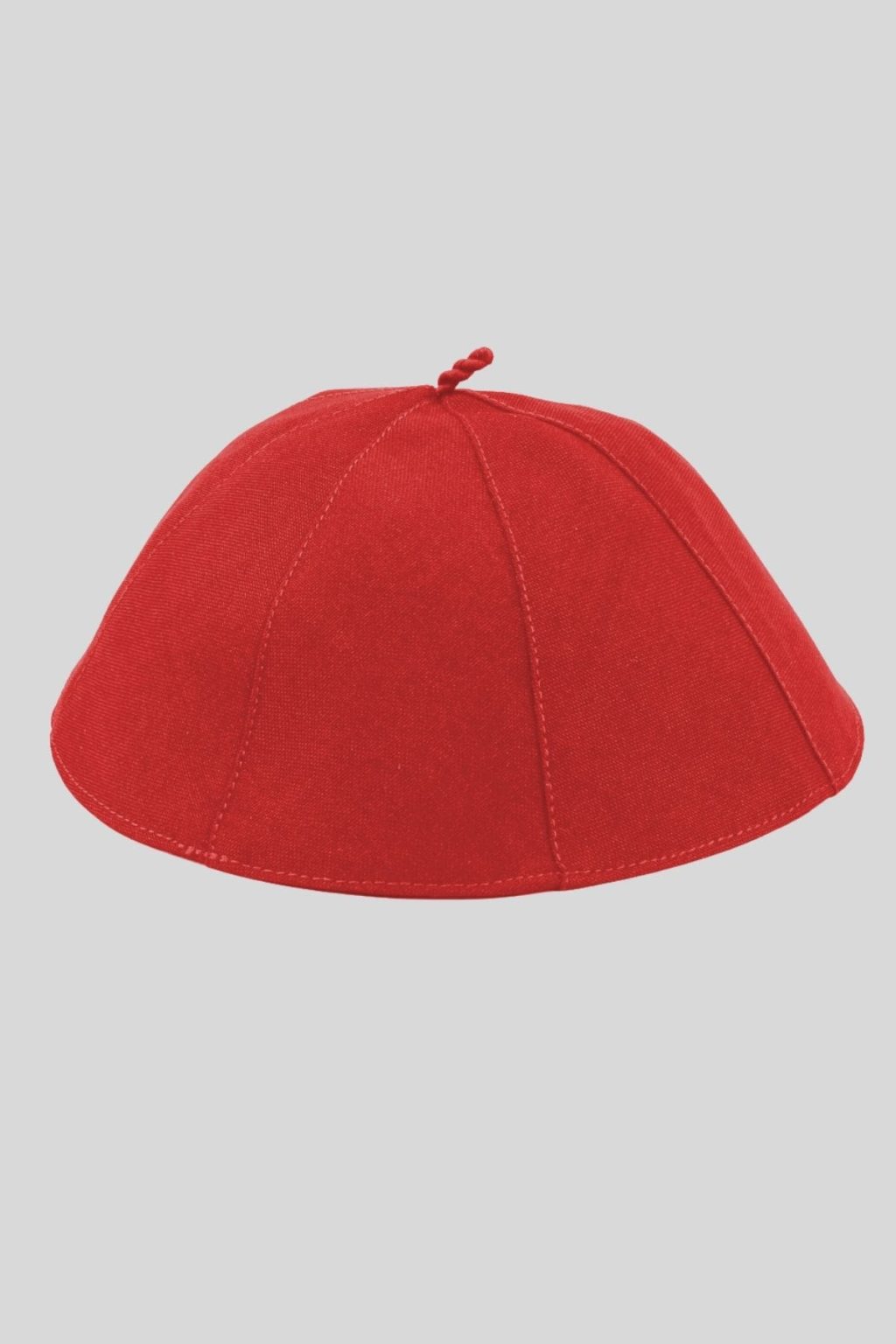 Red Zucchetto Cap for Clergy in Traditional Fit - Holy Clergy