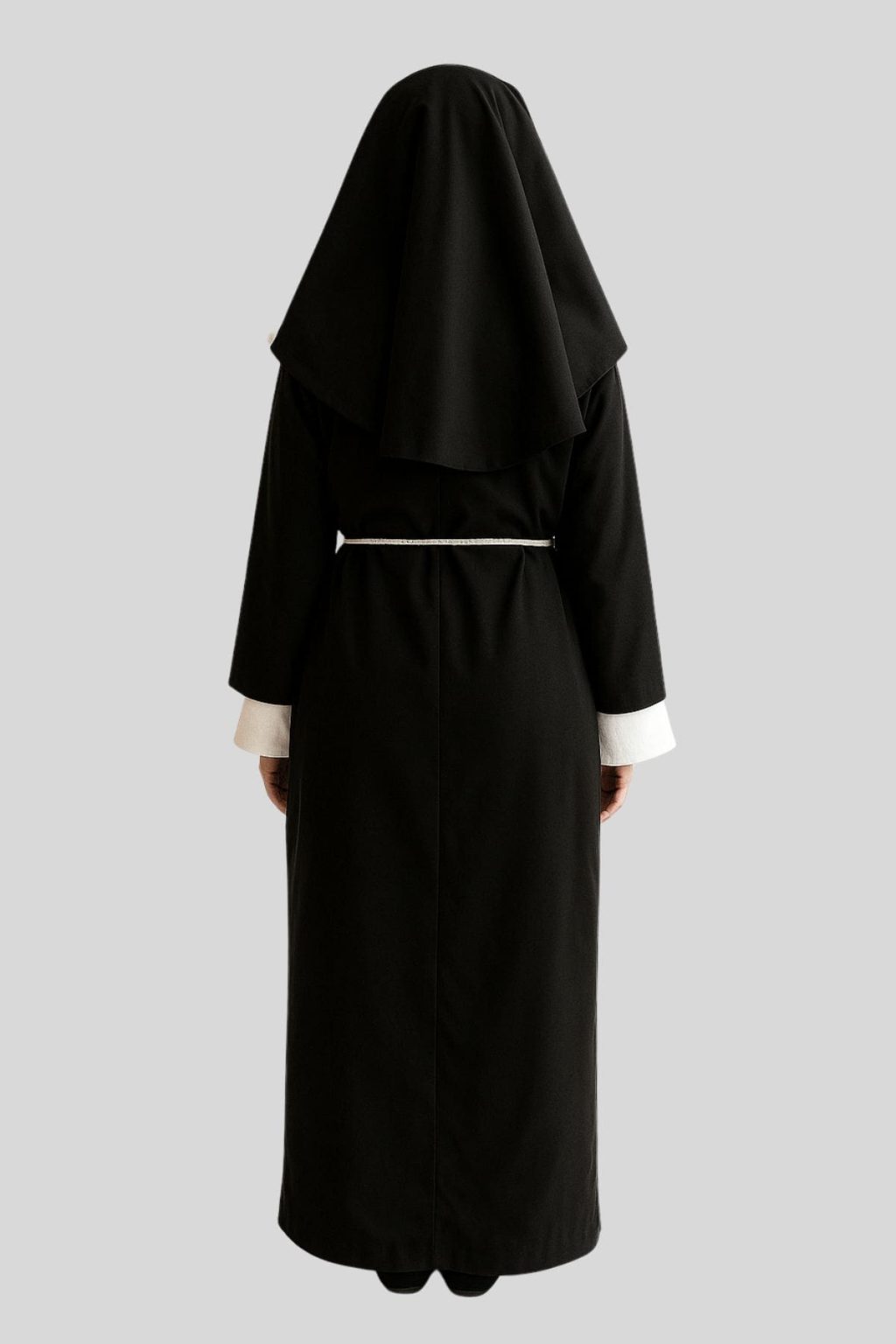 Black Religious Nun Habit for Women | Modest Clergy Wear